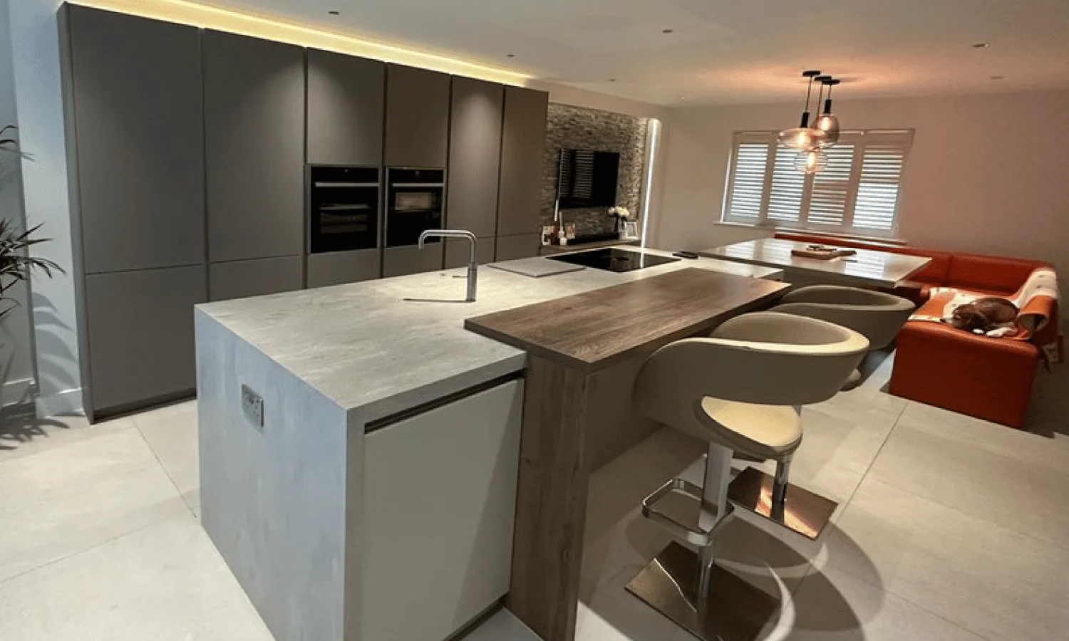 Ballerina Painted RAL Kitchen - Urban Haus